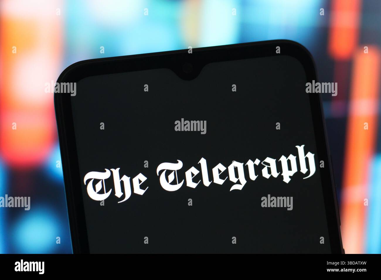 Canada. 23rd May, 2025. In this photo illustration, the Telegraph ...