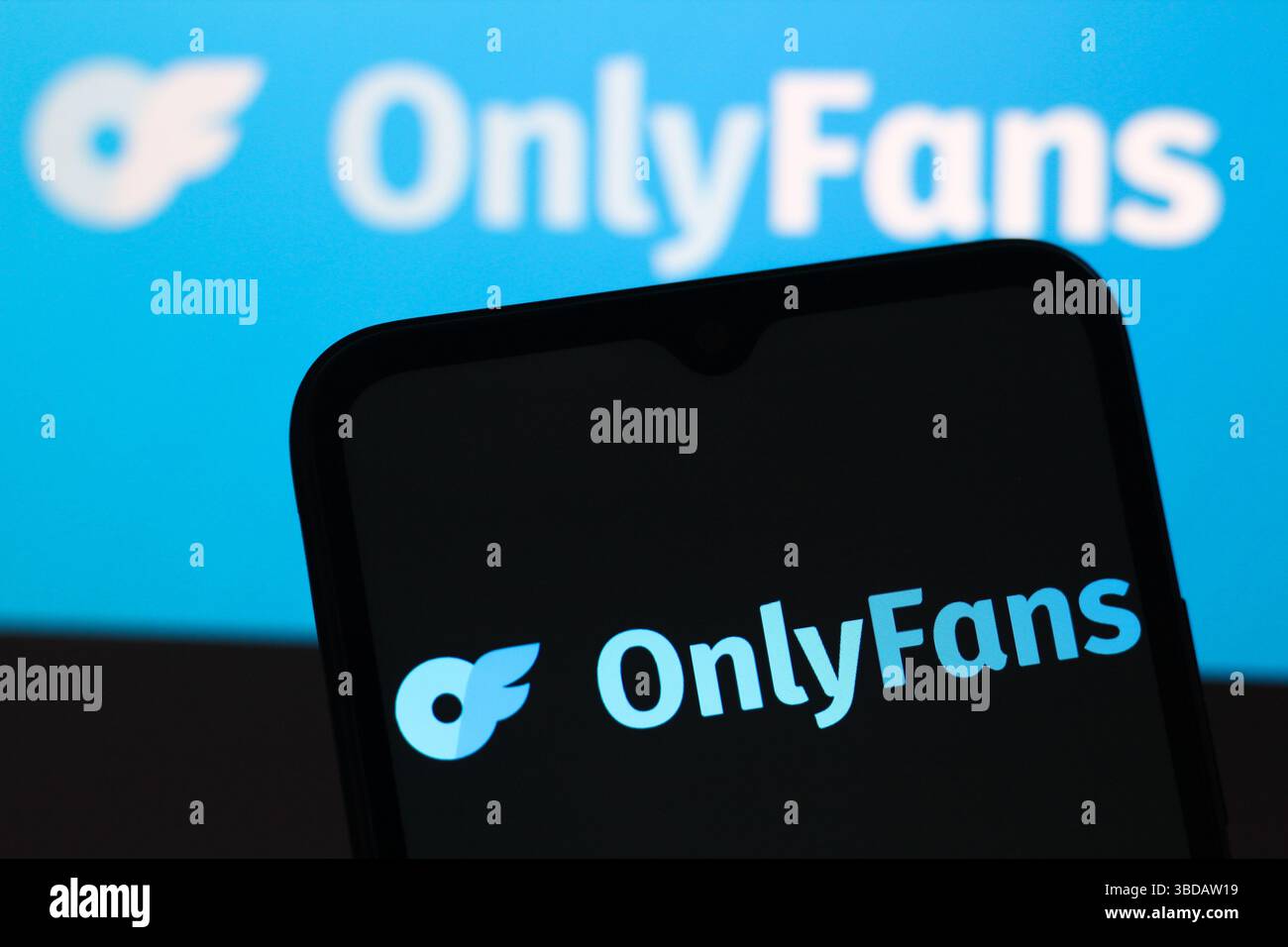 Canada. 23rd May, 2025. In this photo illustration, the OnlyFans (Only ...