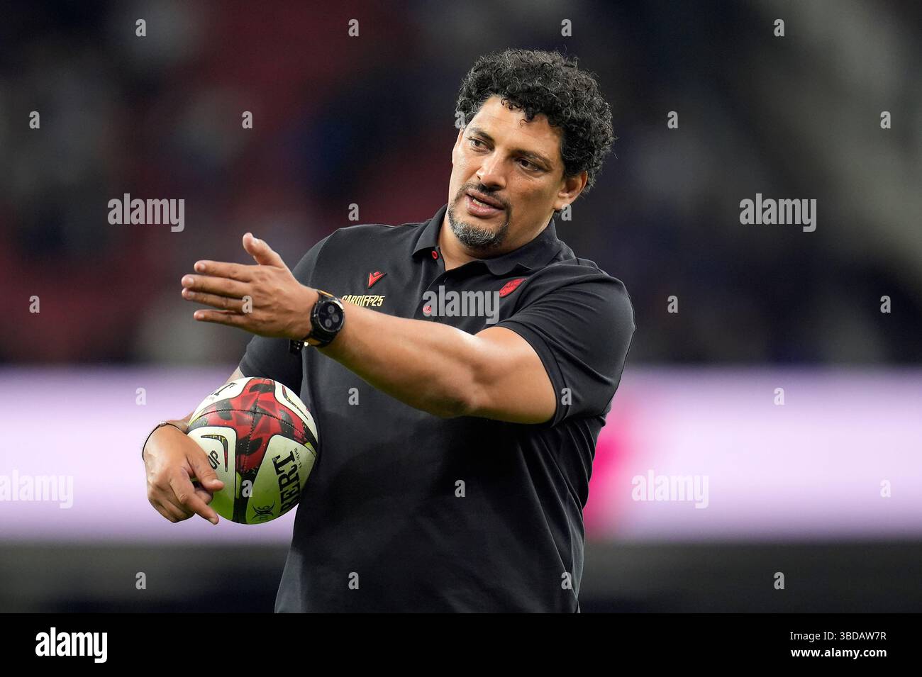 Lyon head coach Karim Ghezal during the EPCR Challenge Cup Final at the ...