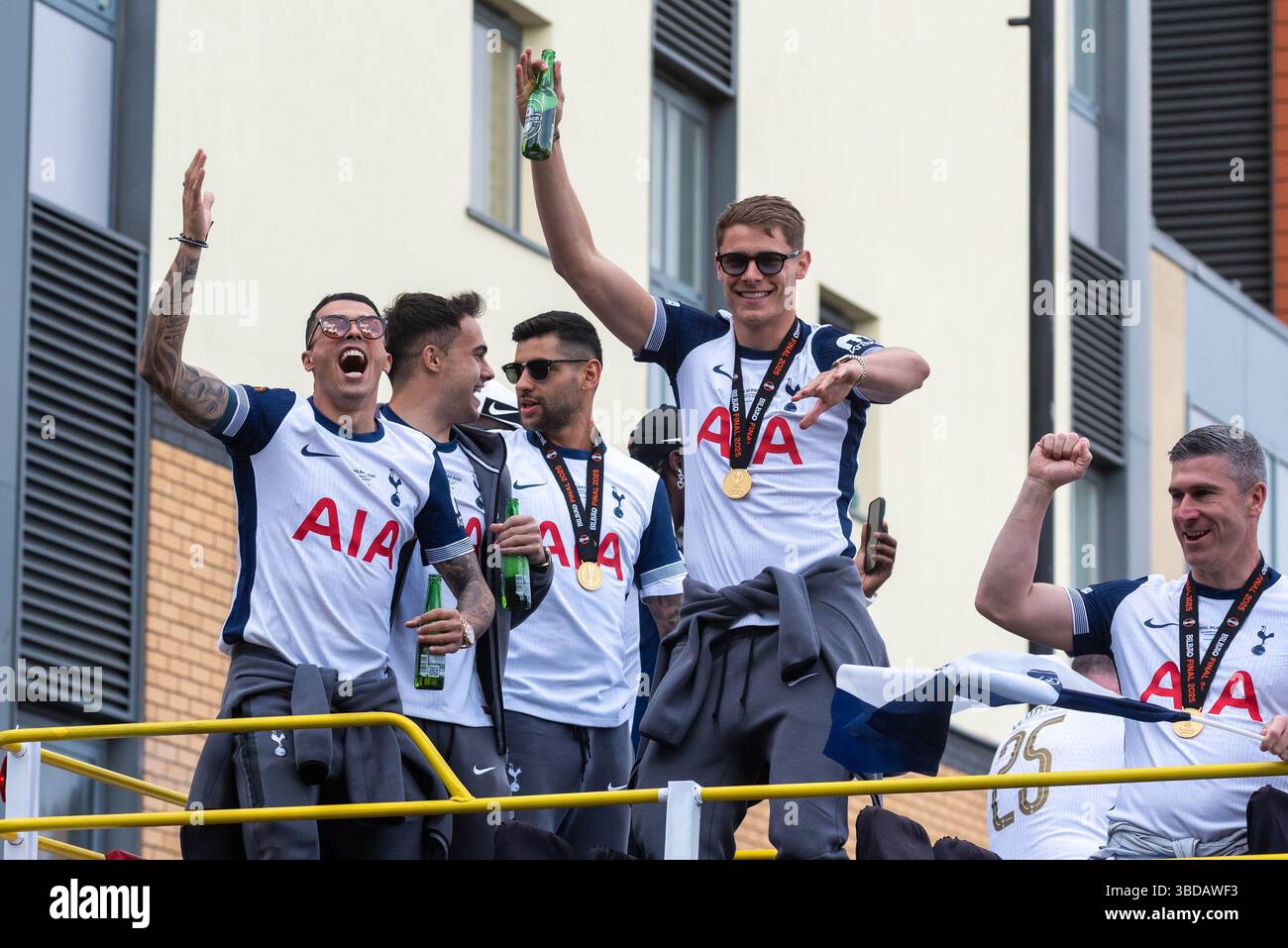 Edmonton, London, UK. 23rd May, 2025. Following their UEFA Europa ...