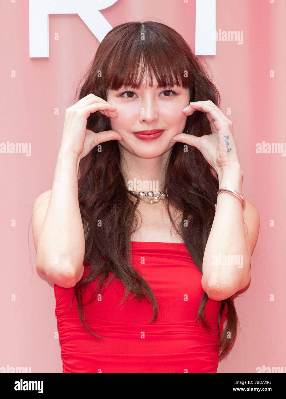 Seoul, South Korea. 23rd May, 2025. Japanese actress Emi Suzuki, during photocall for the TIRTIR ...