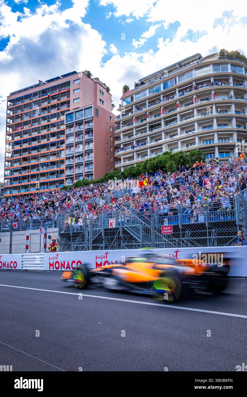 Monte Carlo, Monaco. 23rd May, 2025. Fans enjoying the riders during ...