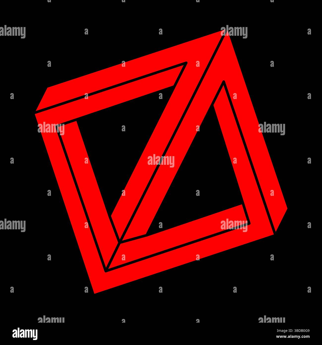 Impossible Shapes Sacred Geometry Figures Optical Illusion Abstract