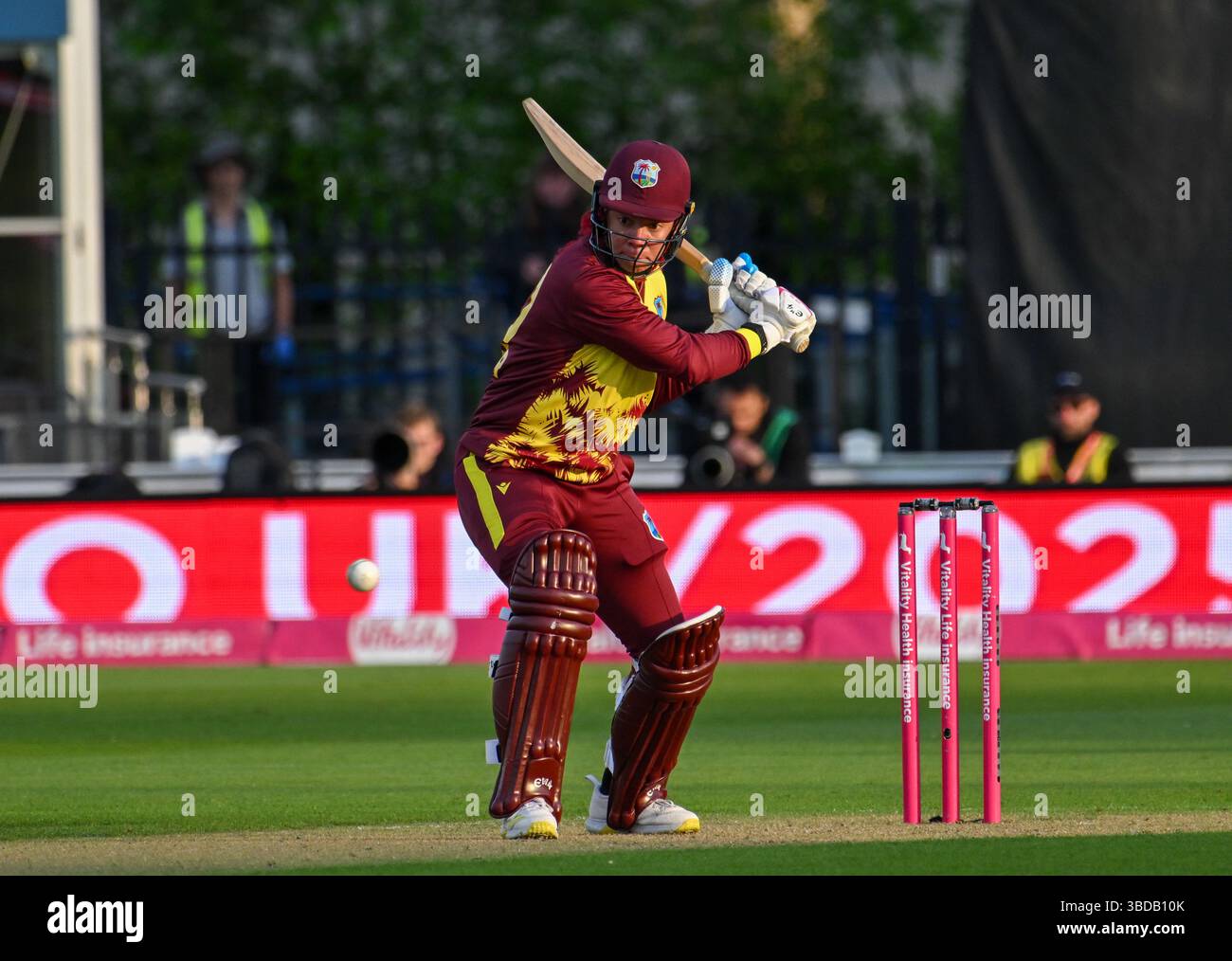 Hove, England. 23 May, 2025. Cherry-Ann Fraser of West Indies Women ...