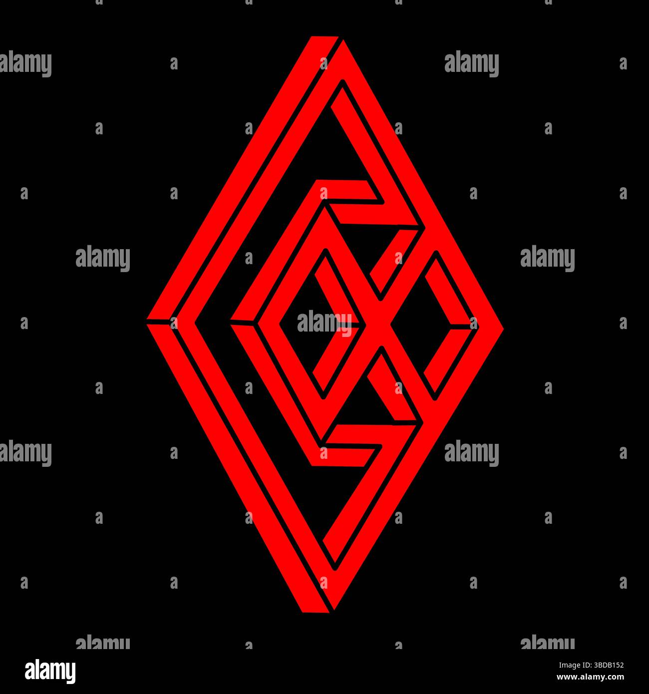 Impossible Shapes Sacred Geometry Figures Optical Illusion Abstract