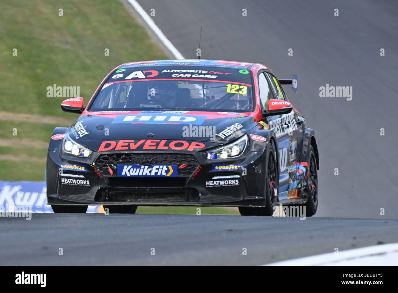 Daniel Lloyd, Hyundai i30N, Restart Racing, 2025 Kwik Fit Rounds 4, 5 ...