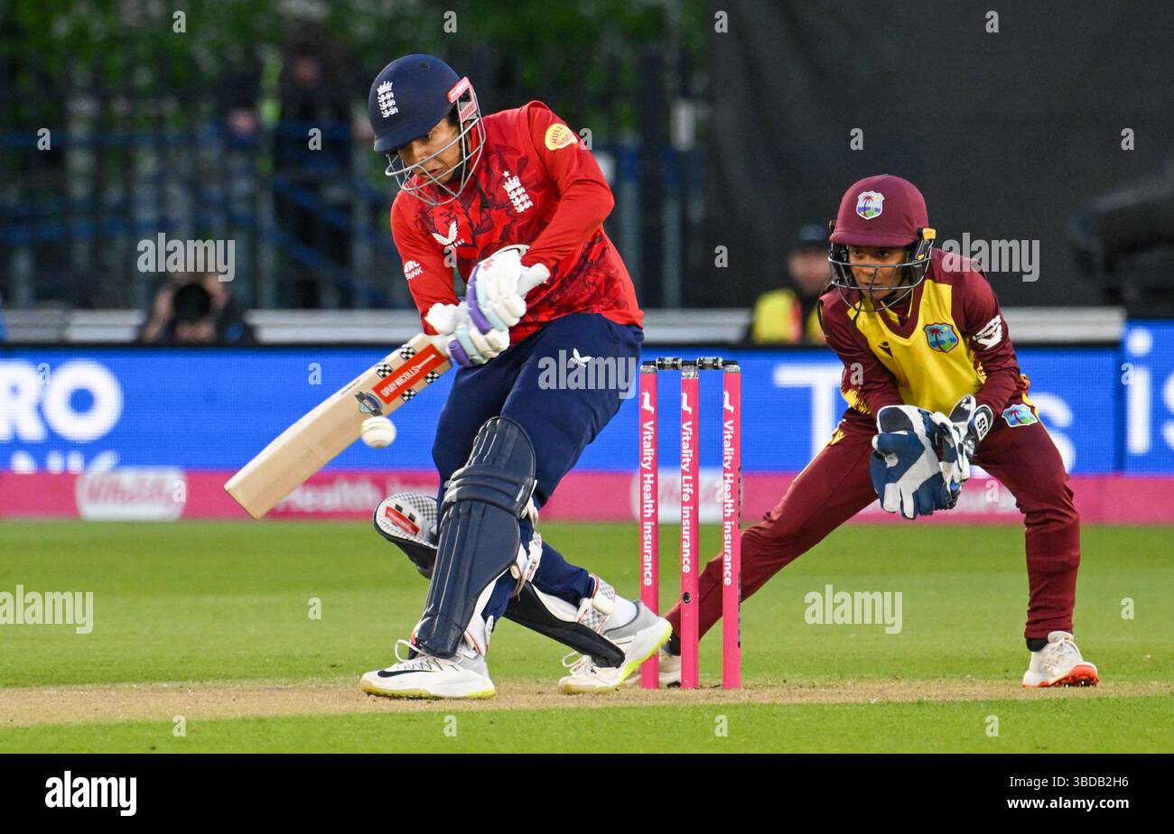 Hove, England. 23 May, 2025. Sophia Dunkley of England Women during the ...