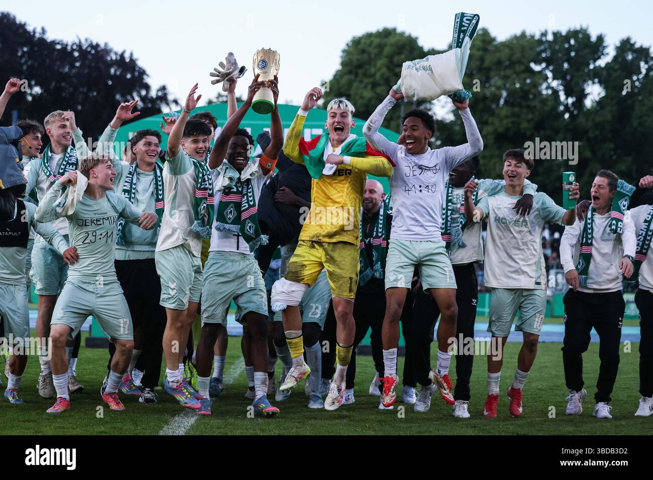 Germany. 23rd May, 2025. Fussball DFB-Pokal Junioren Finale Werder ...