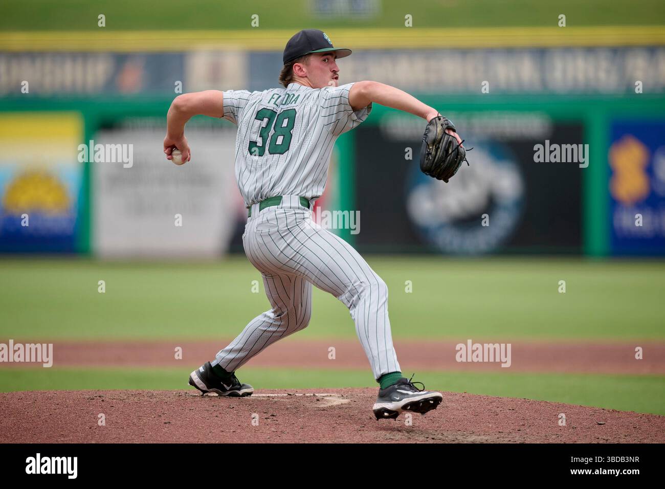 Tulane Green Wave pitcher Luc Fladda (38) during an American Athletic ...