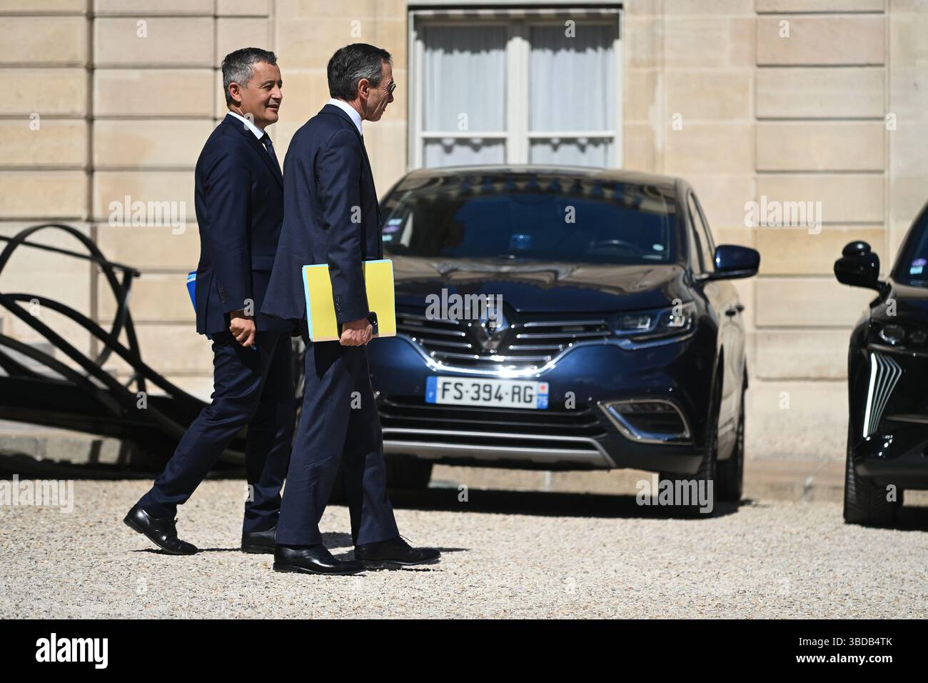 Paris, France. 23rd May, 2025. The Minister of the Interior, Bruno ...