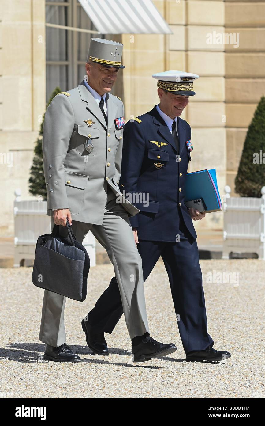 Paris, France. 23rd May, 2025. General of the Armed Forces, Thierry ...