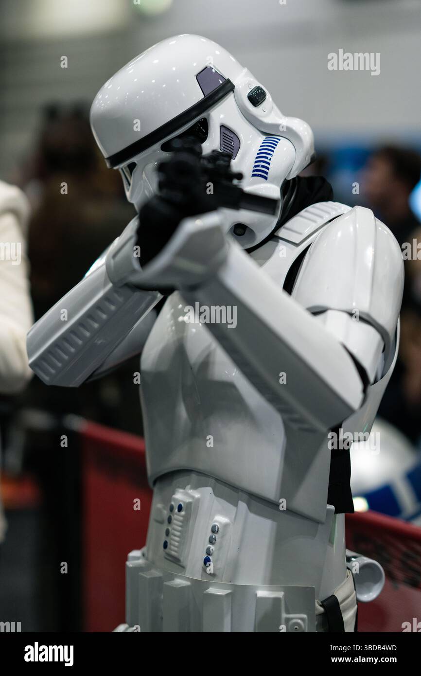 LONDON, ENGLAND - OCTOBER 28: Stormtrooper Cosplay at MCM London Comic ...