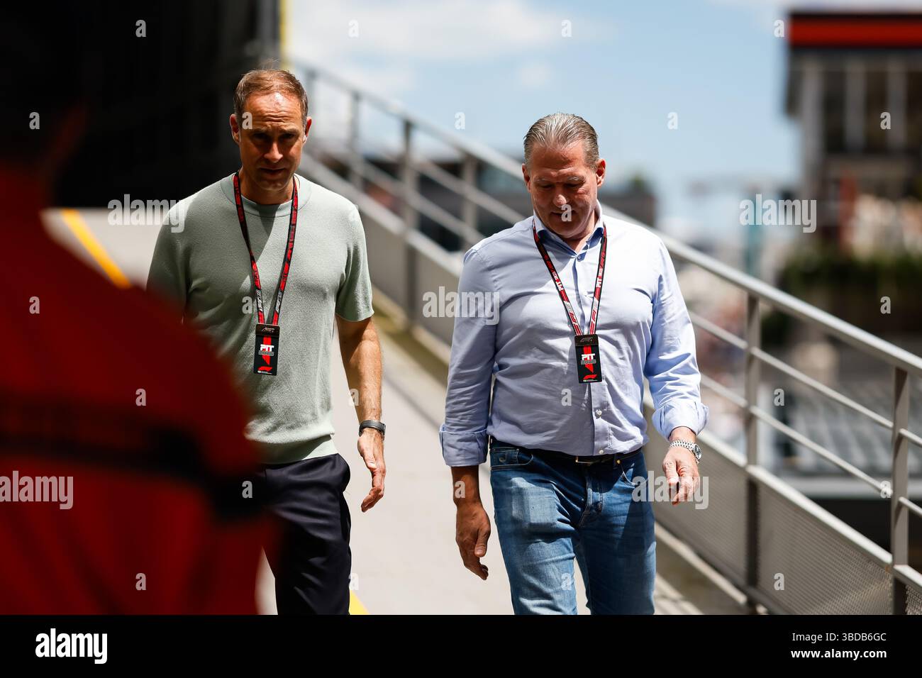 VERSTAPPEN Jos, portrait during the Formula 1 Tag Heuer Grand Prix de ...