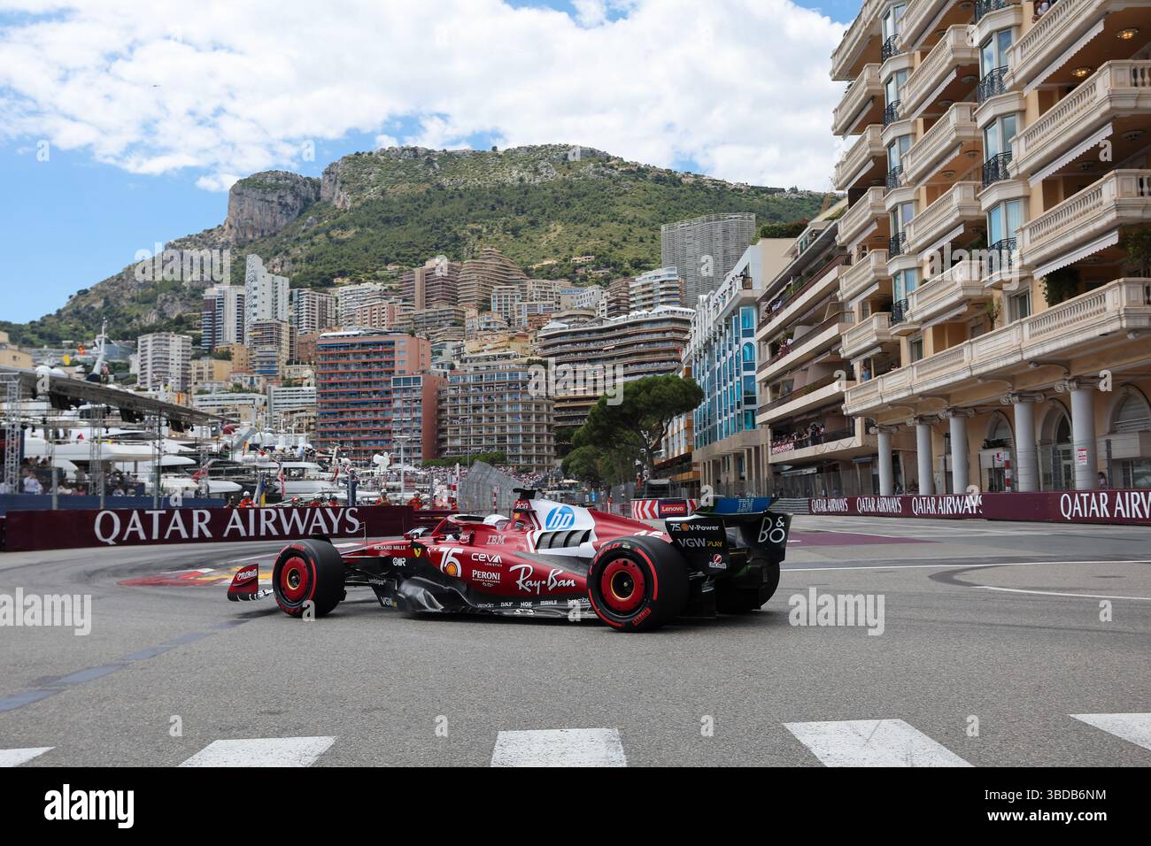 Montecarlo, Monaco, Monaco. 23rd May, 2025. Charles Leclerc (MON ...