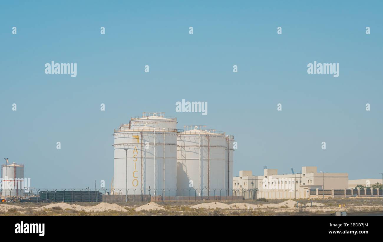 Oil storage tanks. High quality photo Stock Photo - Alamy