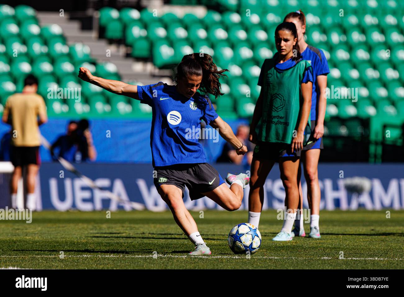 seen during Official training and walk around before UEFA Womens ...