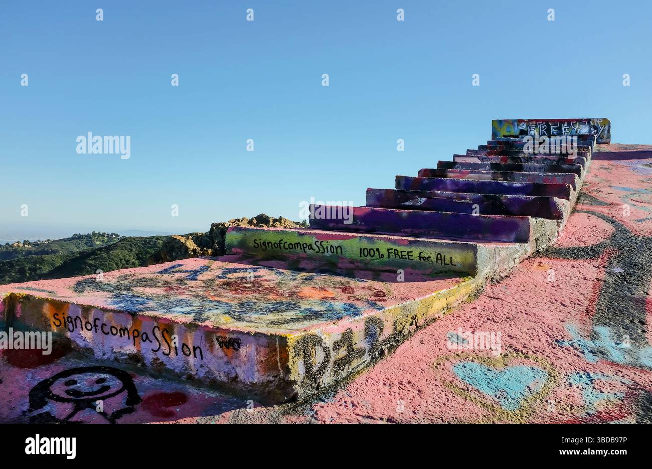 Cement staircase covered in hi-res stock photography and images - Alamy