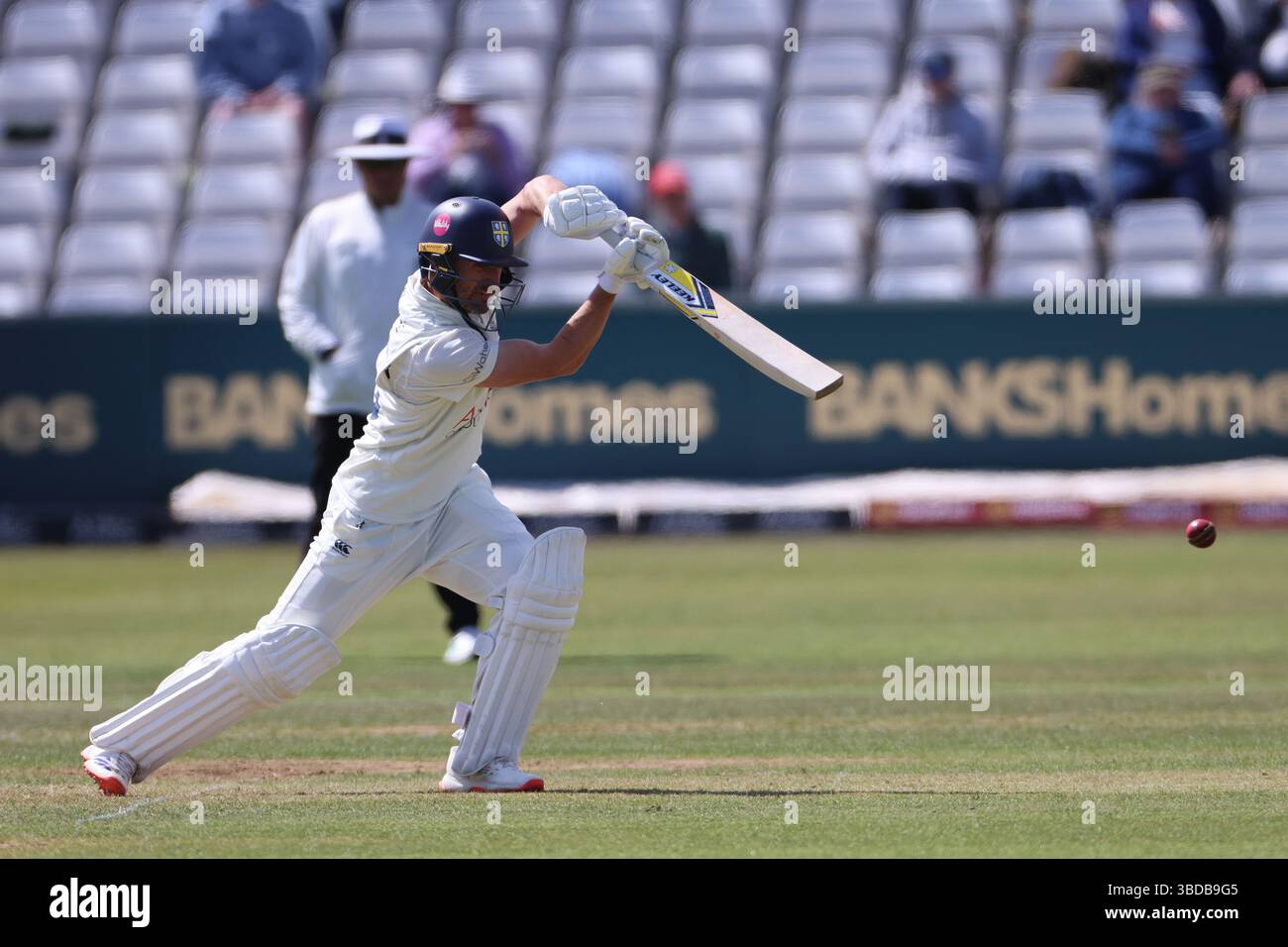 Durham's Colin Ackermann batting during the Rothesay County ...