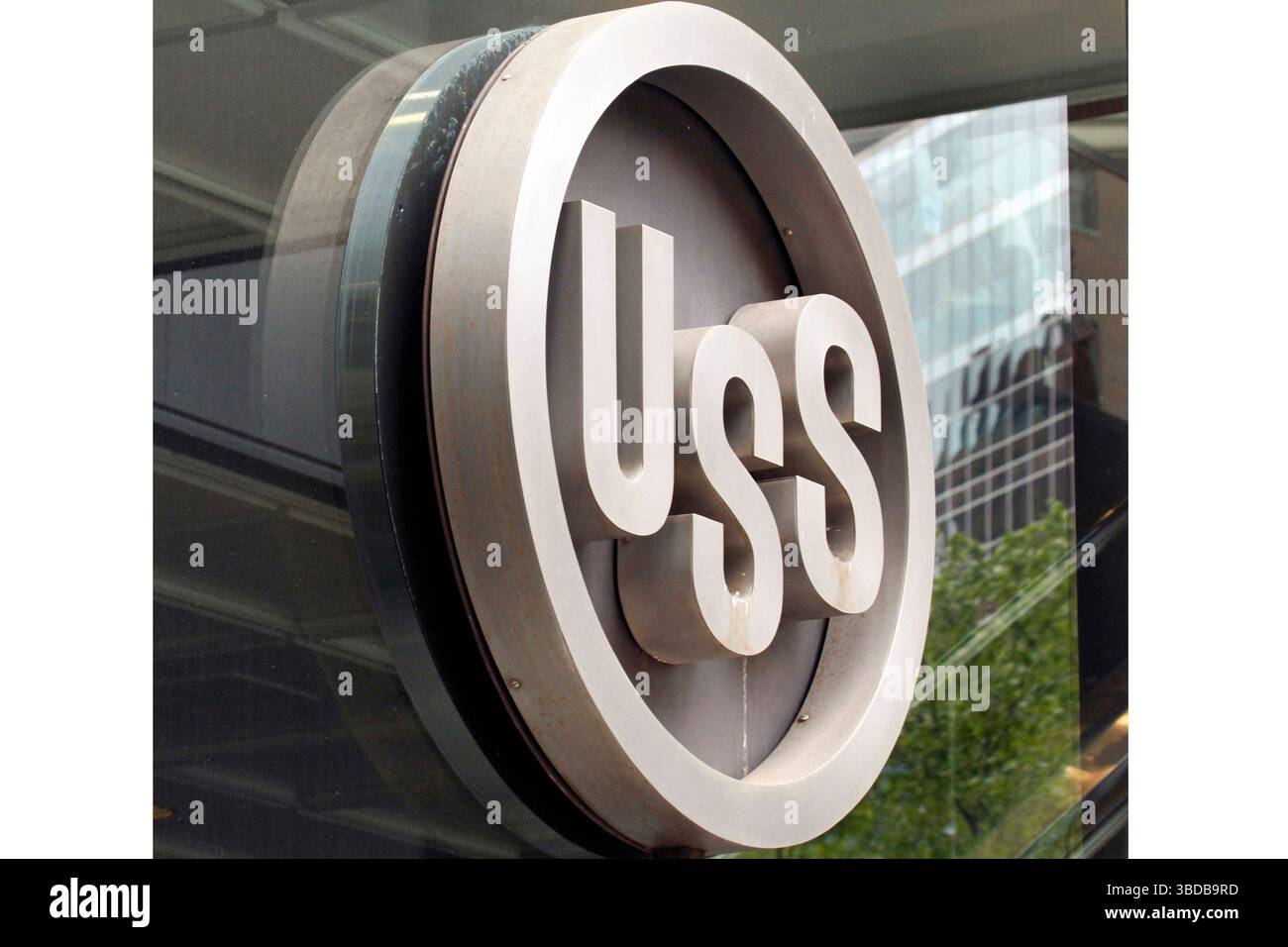 FILE - The United States Steel logo is pictured outside the ...