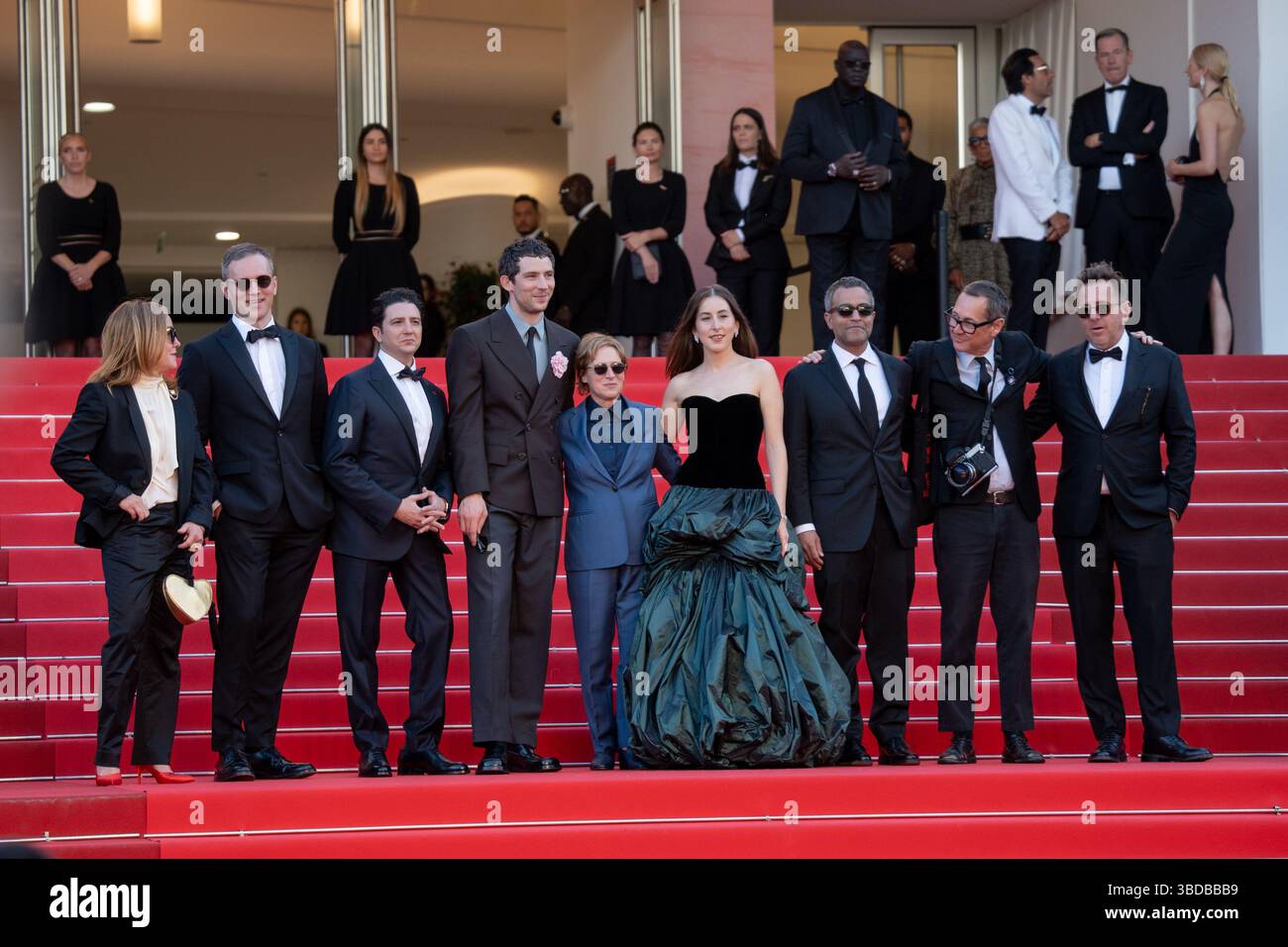 In Cannes, France, on May 23, 2025, Amy Roth, Neil Kopp, John Magaro ...