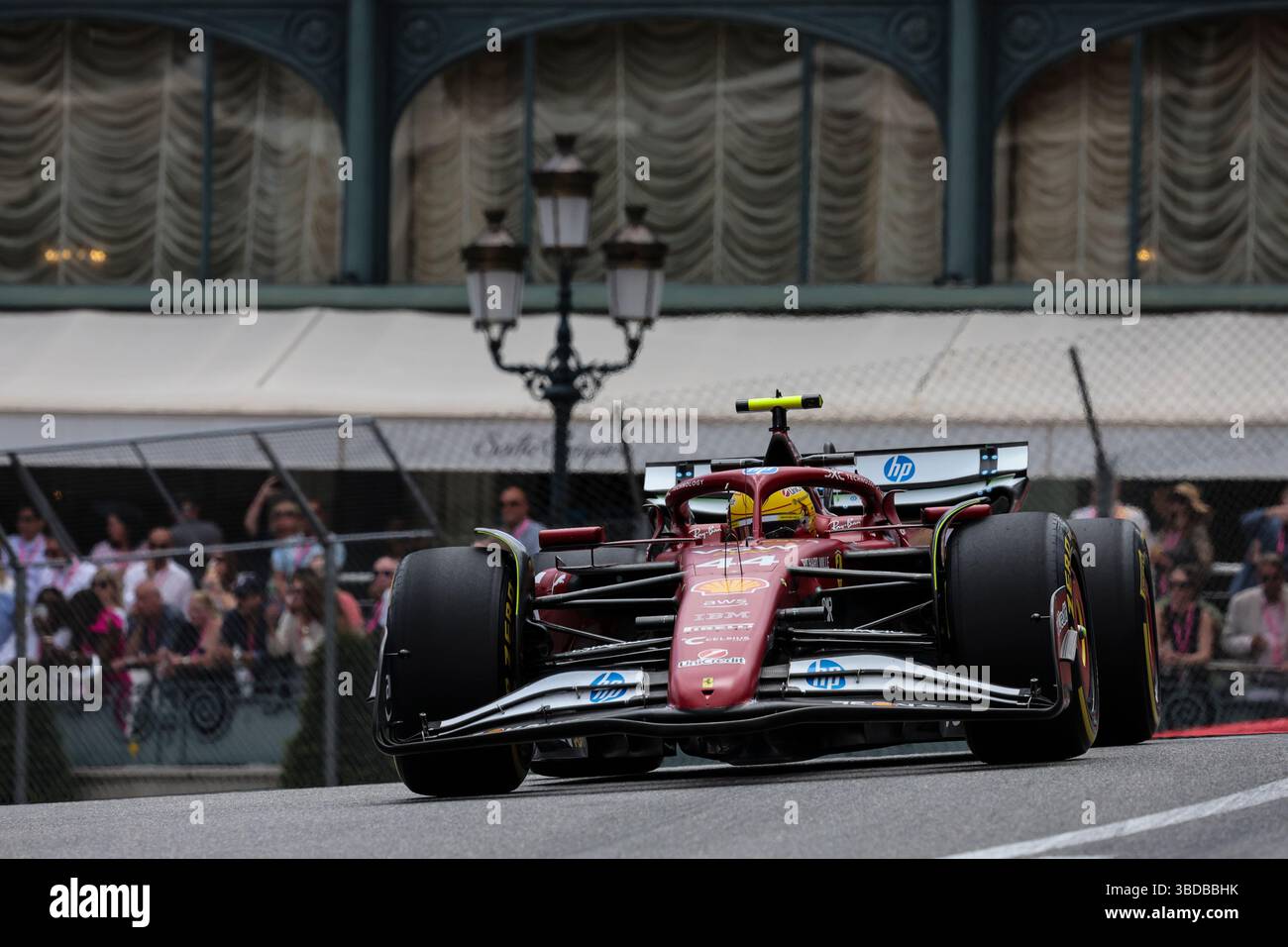 Monaco, May 23nd 2025. Formula 1 Tag Heuer Grand Prix de Monaco 2025. Pictured: #44 Lewis ...