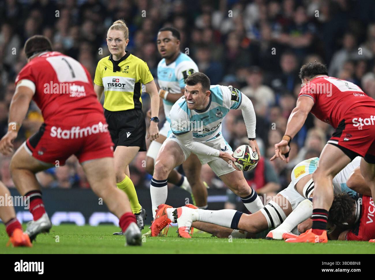 Principality Stadium, Cardiff, UK. 23rd May, 2025. Rugby Challenge Cup ...