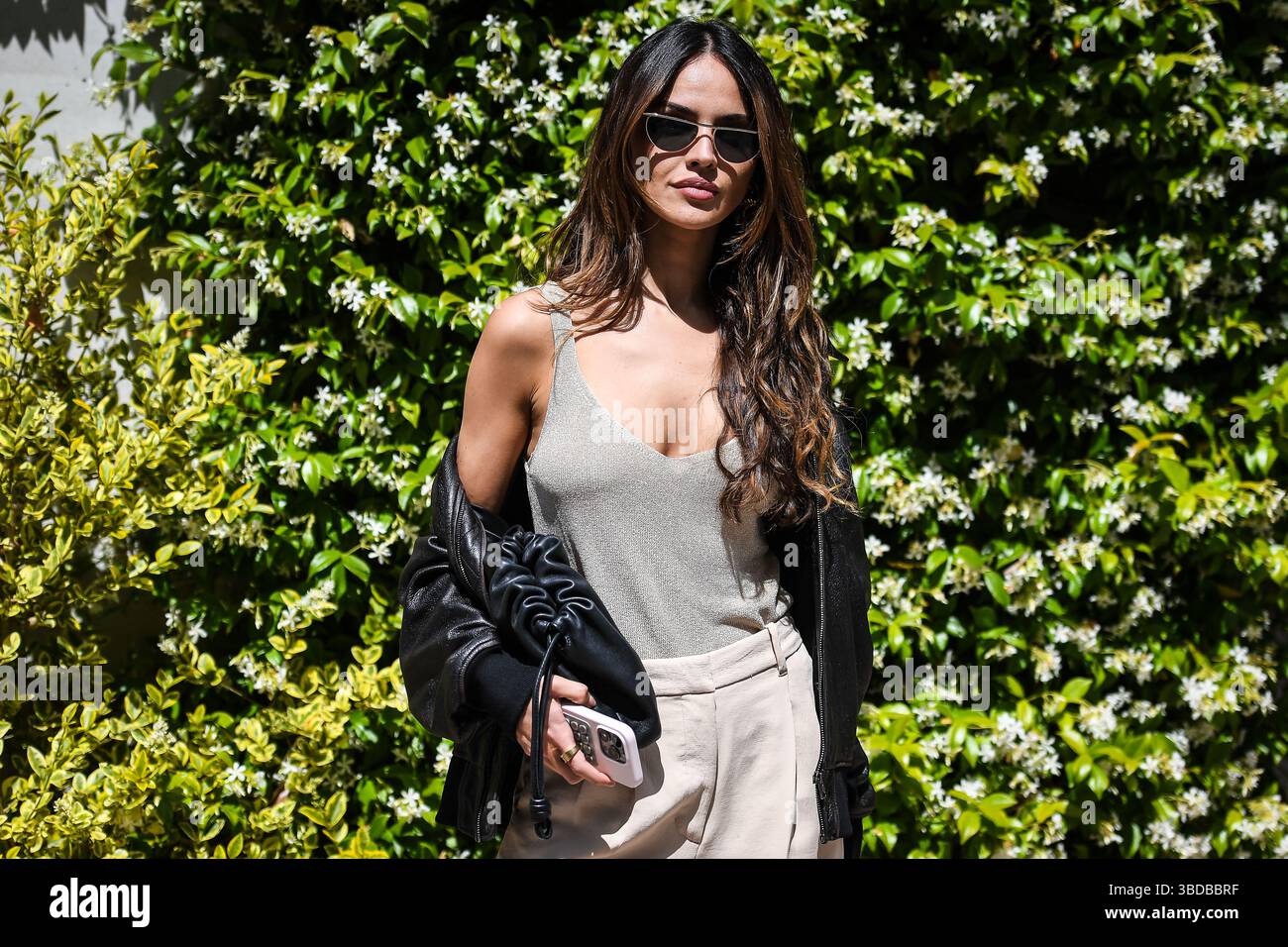 Eiza GONZALEZ the new girlfriend of Grigor DIMITROV during the Roland-Garros 2025, French Open ...