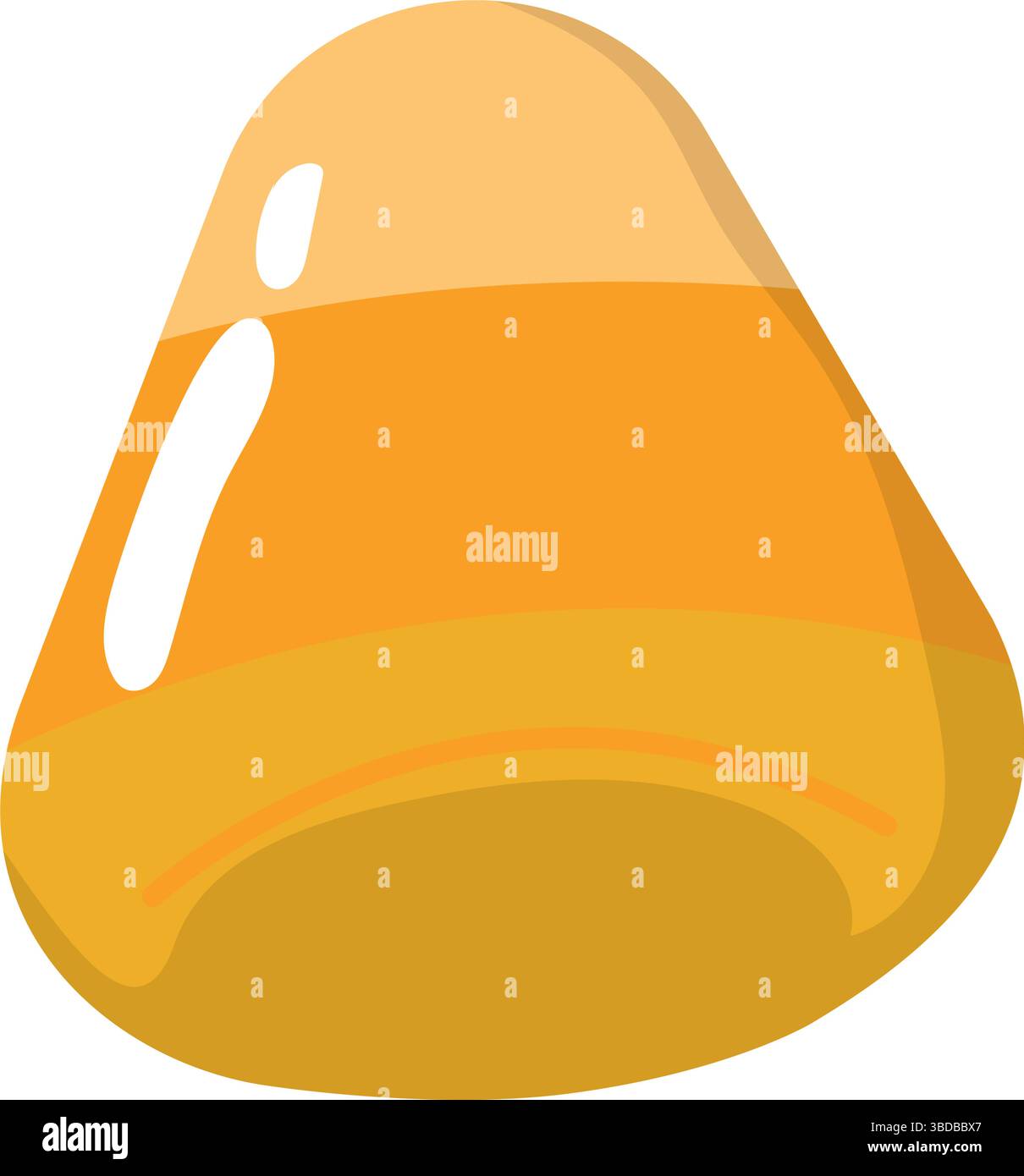 Classic candy corn icon. Vector Stock Vector Image & Art - Alamy