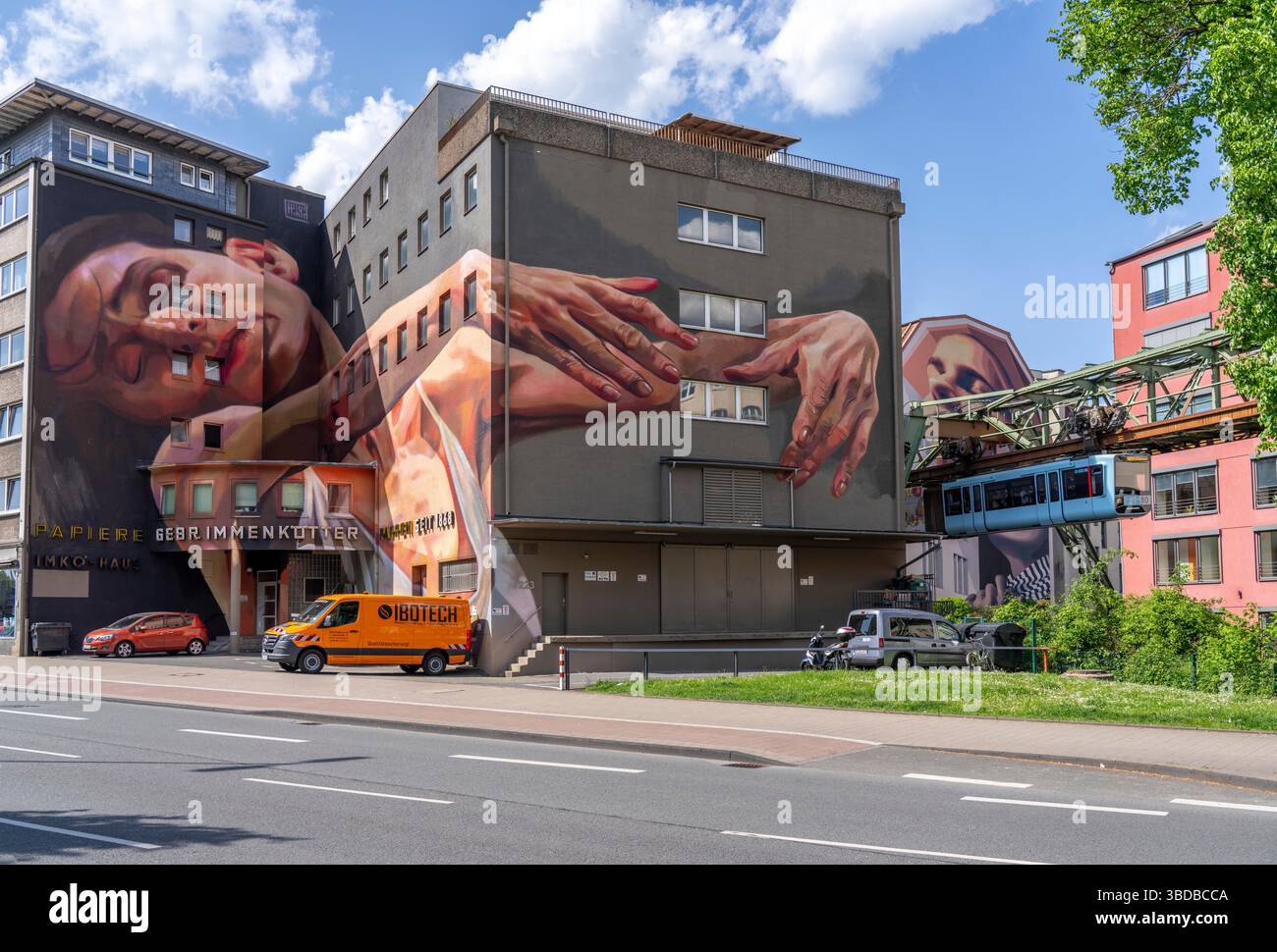 Street art in Wuppertal, large murals by international artists can be ...