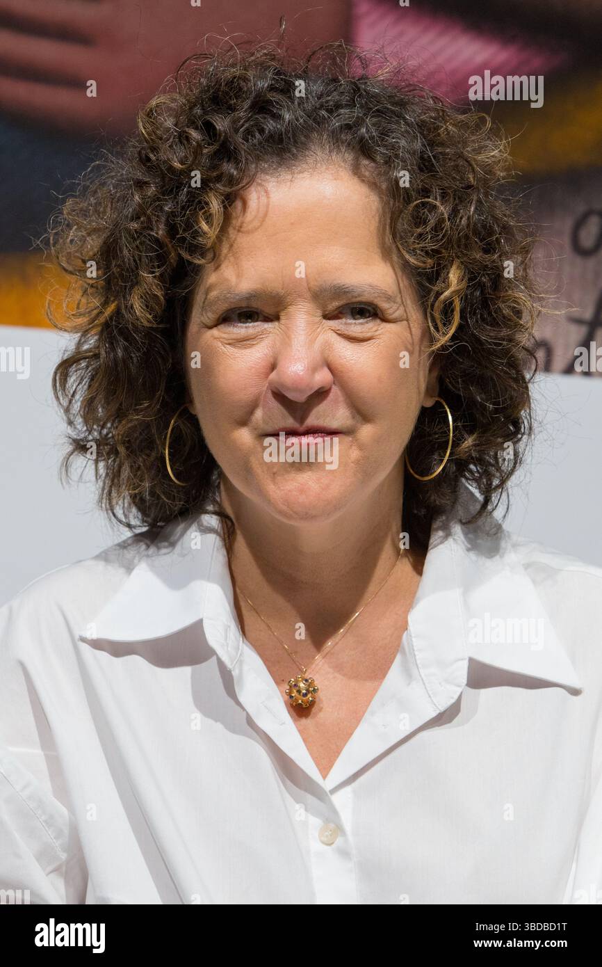 Torino, Italy. 18th May 2025. Carla Madeira is guest of 2025 Turin Book ...