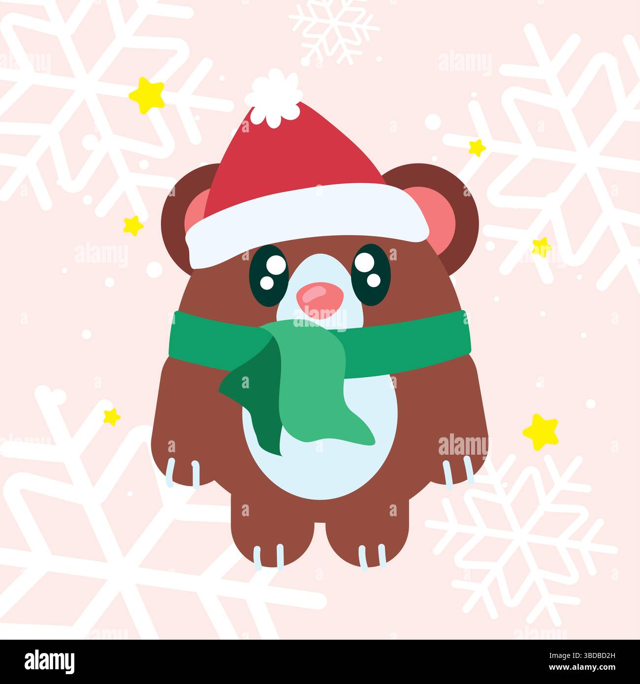 Cozy red green scarf Stock Vector Images - Alamy