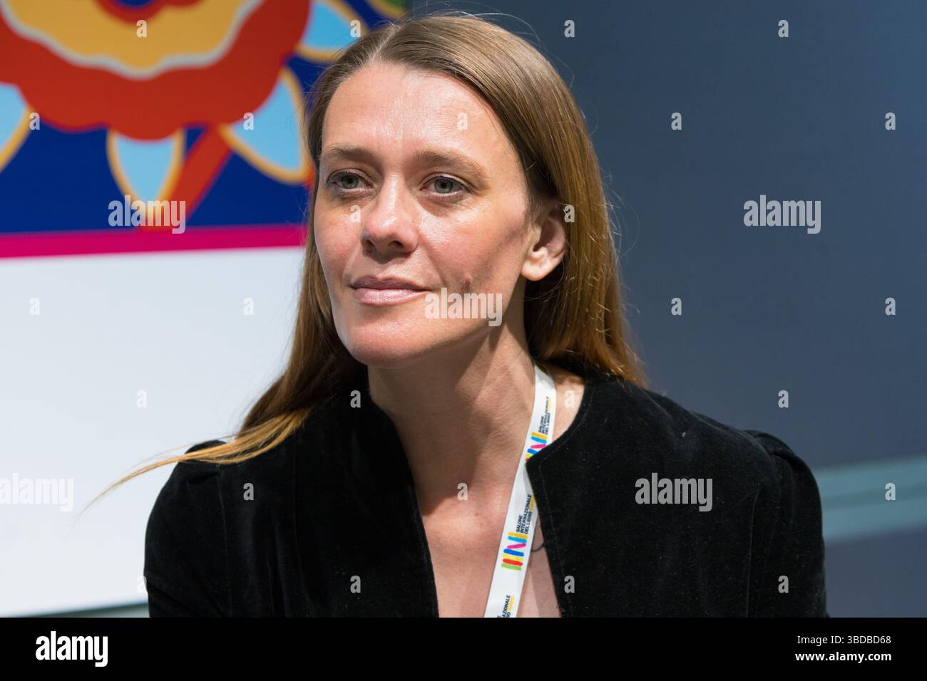 Torino, Italy. 18th May 2025. Scottish writer Ali Millar is guest of ...