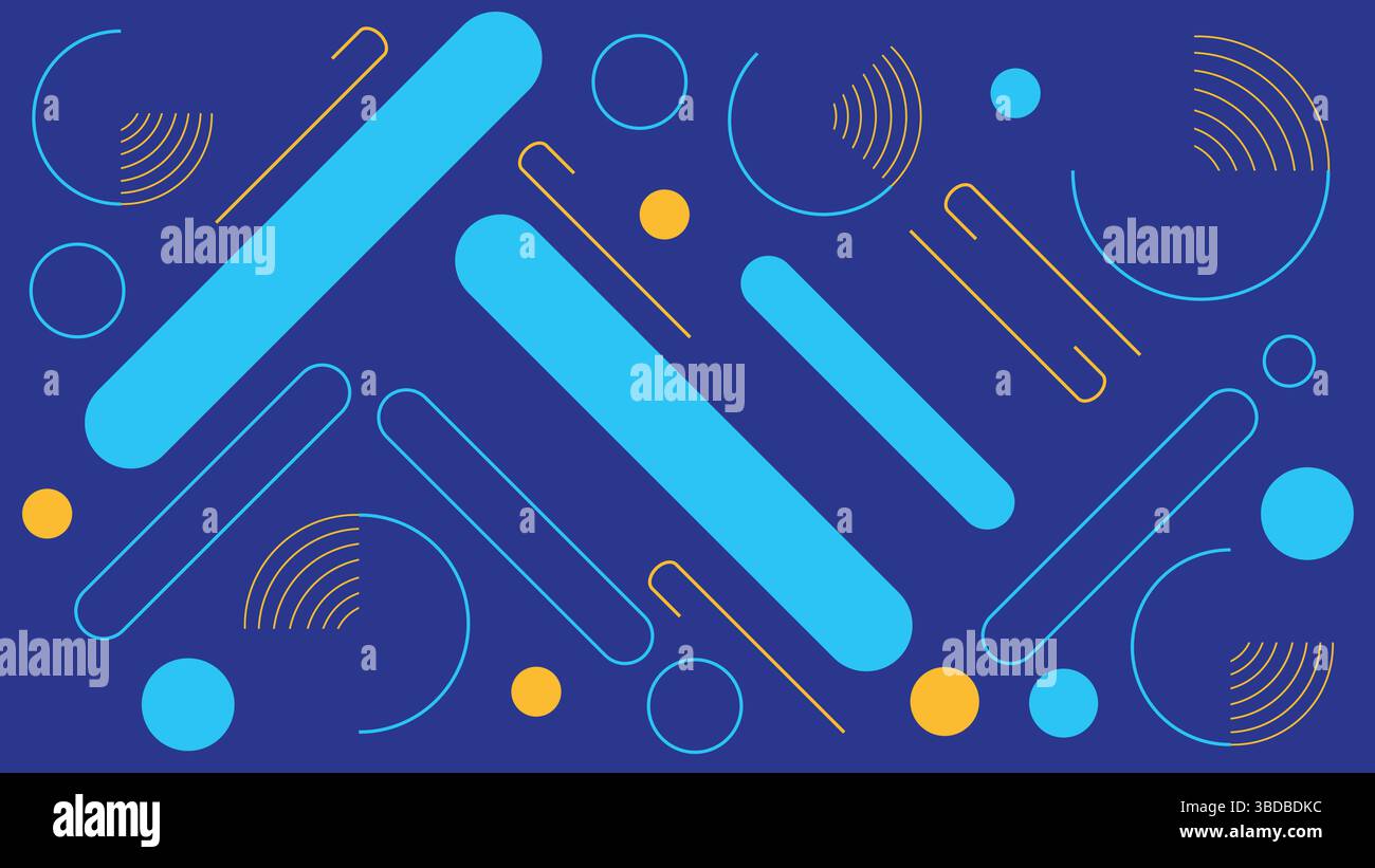 Curved lines circles background Stock Vector Images - Alamy