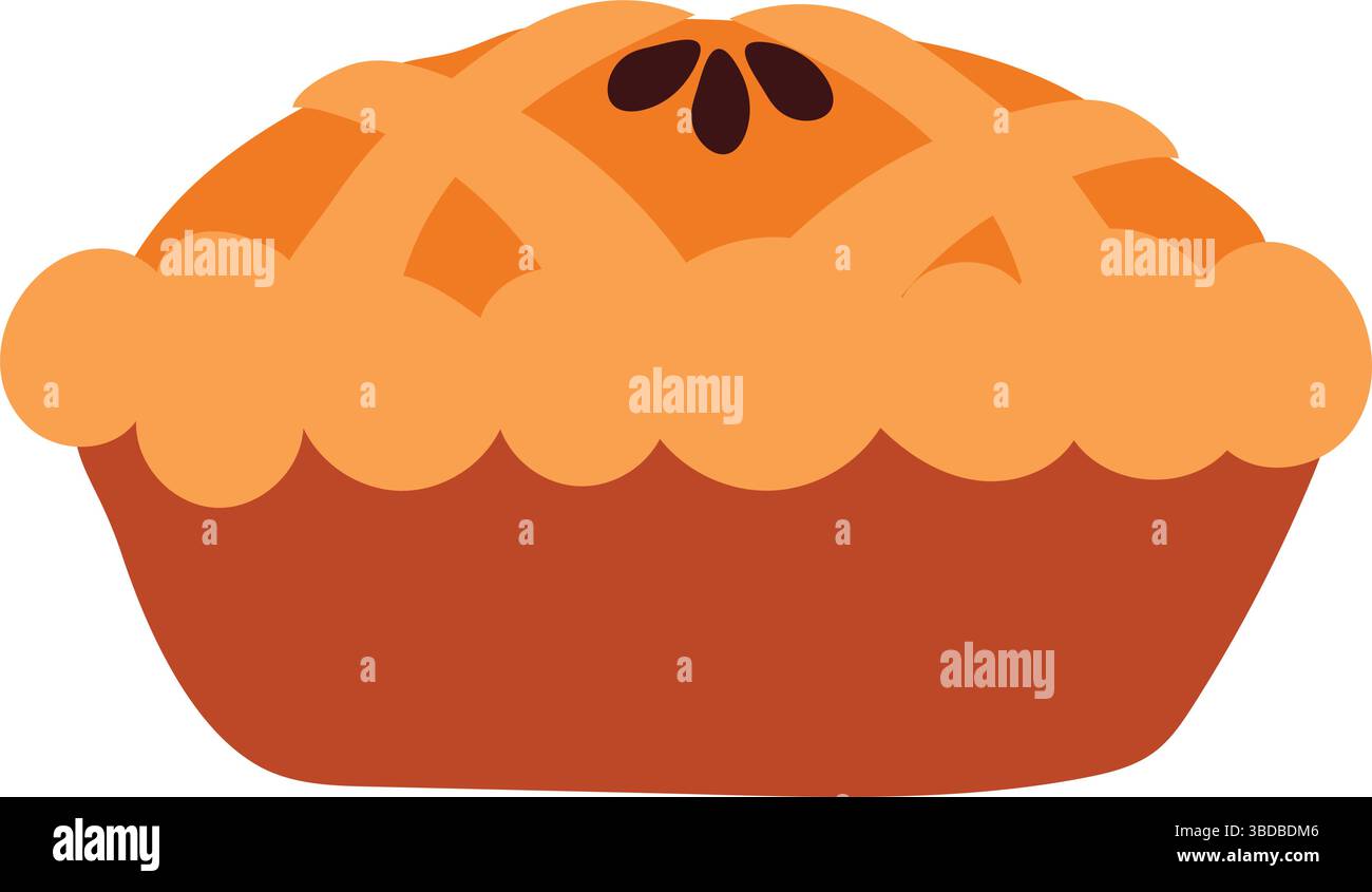 Whole pie Stock Vector Images - Alamy