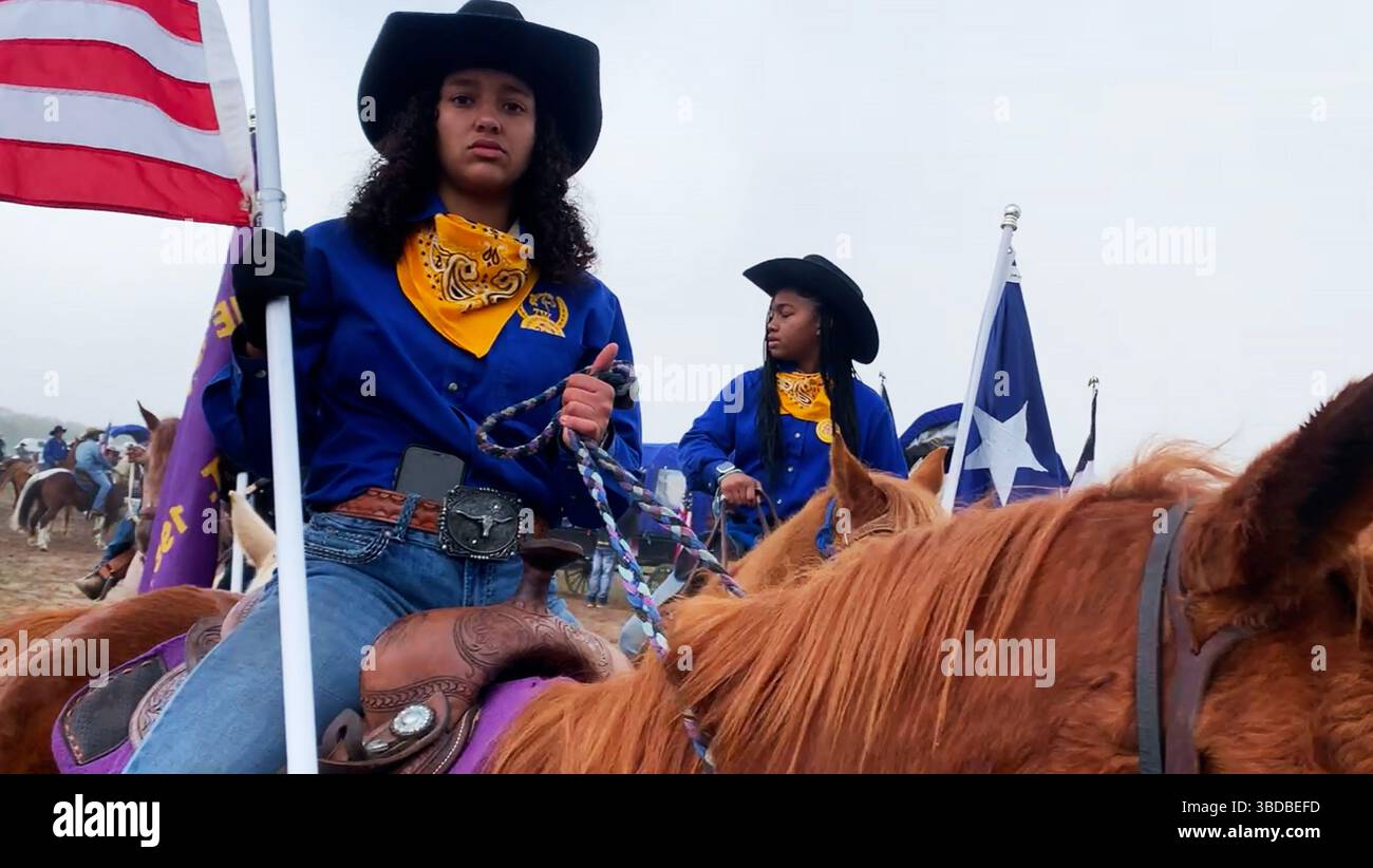 Houston livestock show rider hi-res stock photography and images - Alamy