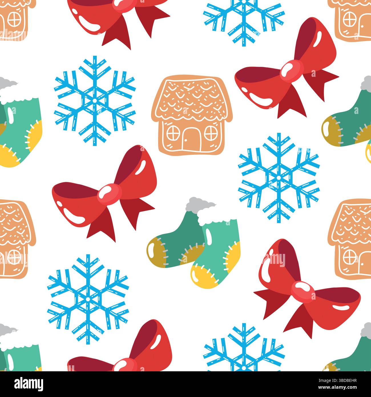 Gingerbread houses illustration hi-res stock photography and images - Alamy