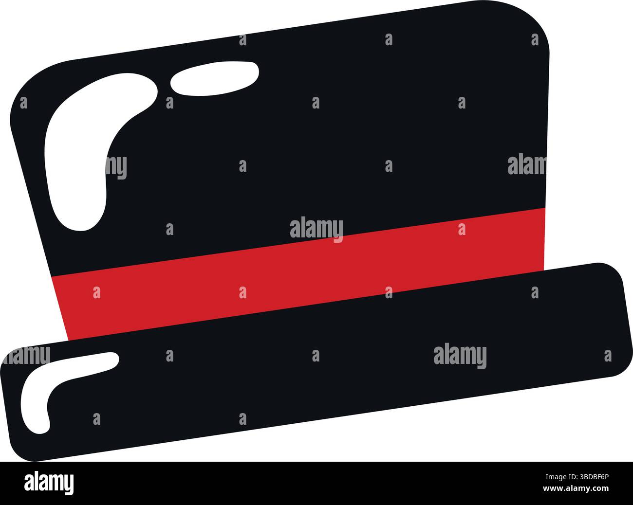 Red and black hat Cut Out Stock Images & Pictures - Alamy