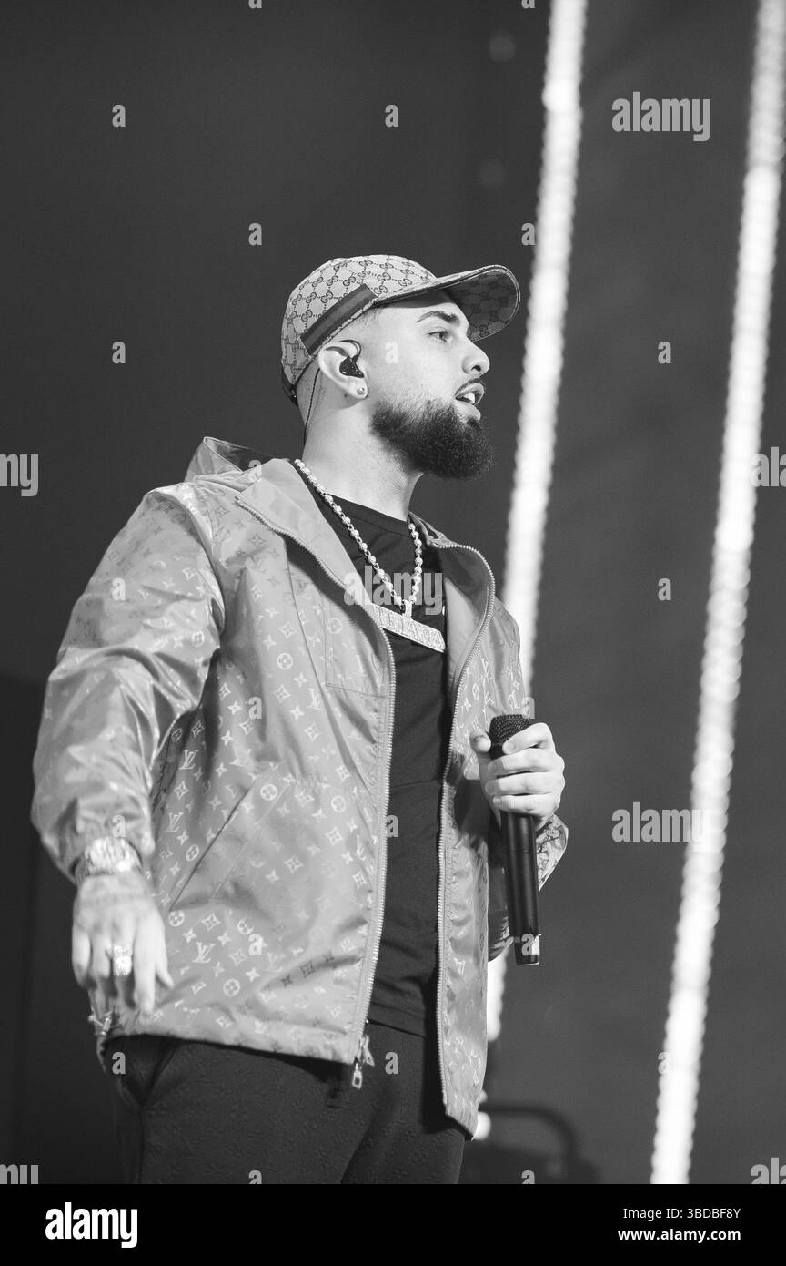 Madrid, Spain. 23rd May, 2025. Singer David Cano Calleja, known as Cano ...