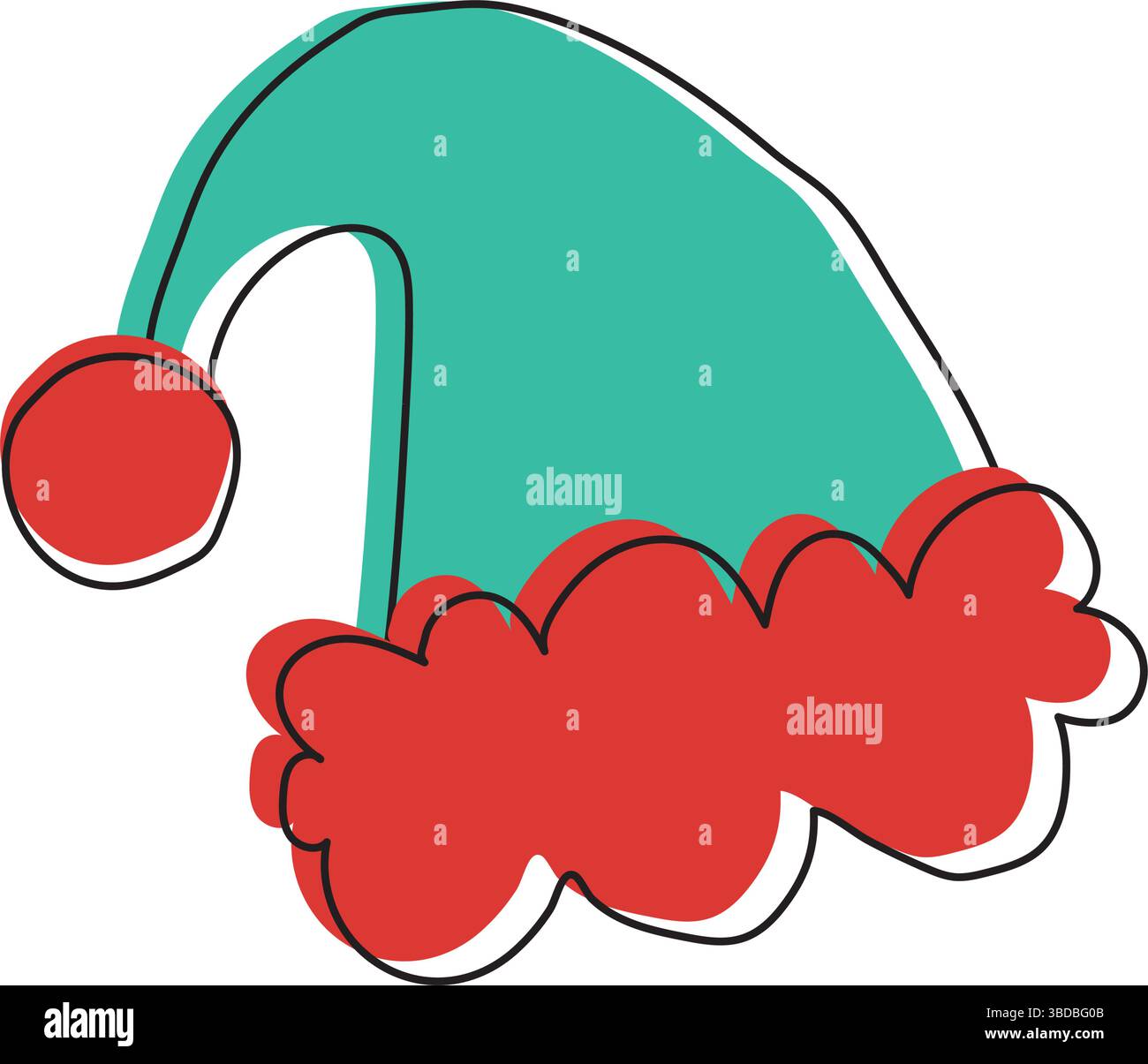 Santa claus fashion icon Stock Vector Images - Alamy