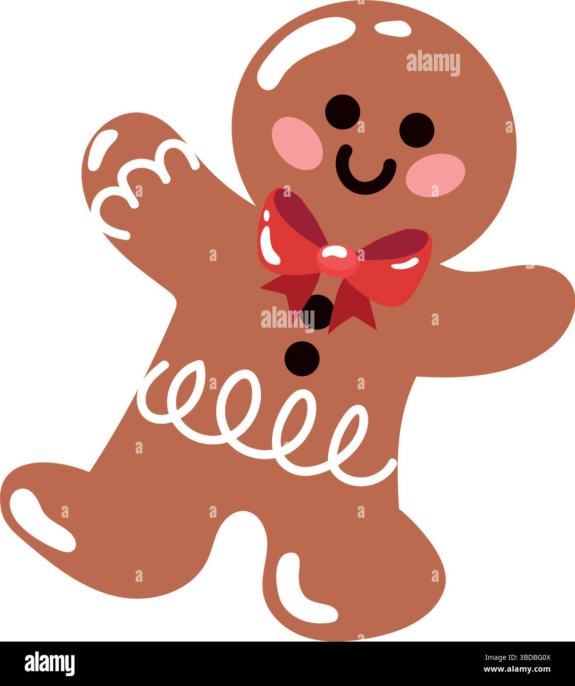 Traditional gingerbread dough Stock Vector Images - Alamy