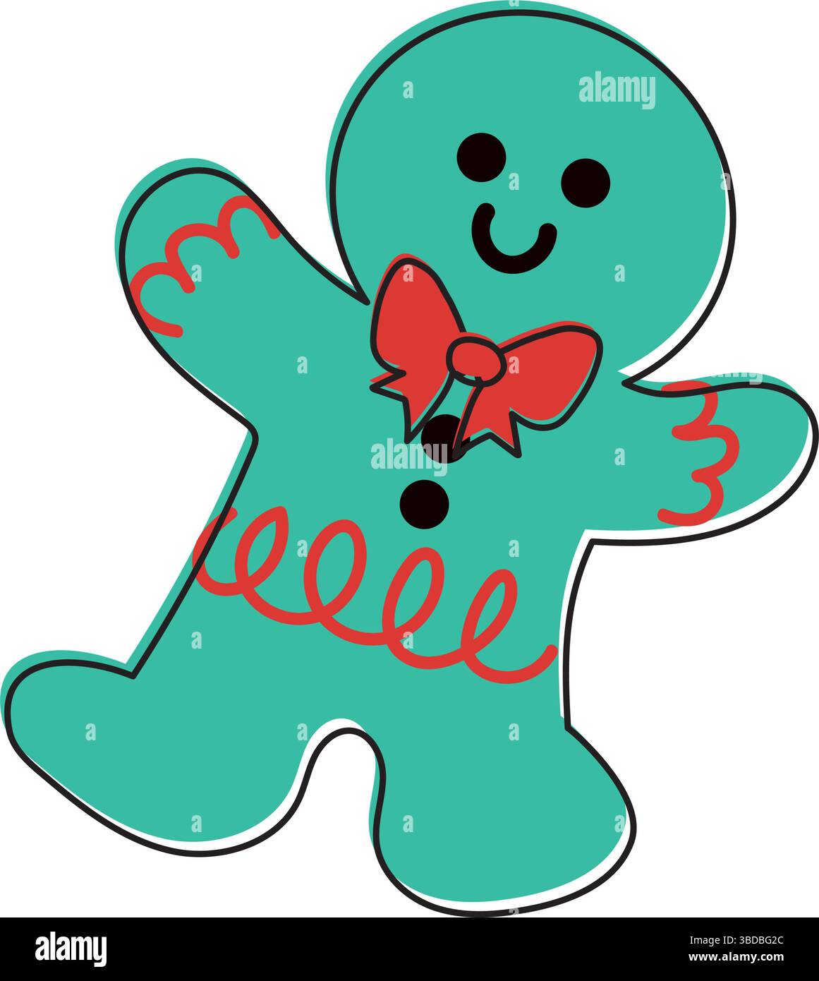 Traditional gingerbread dough Stock Vector Images - Alamy