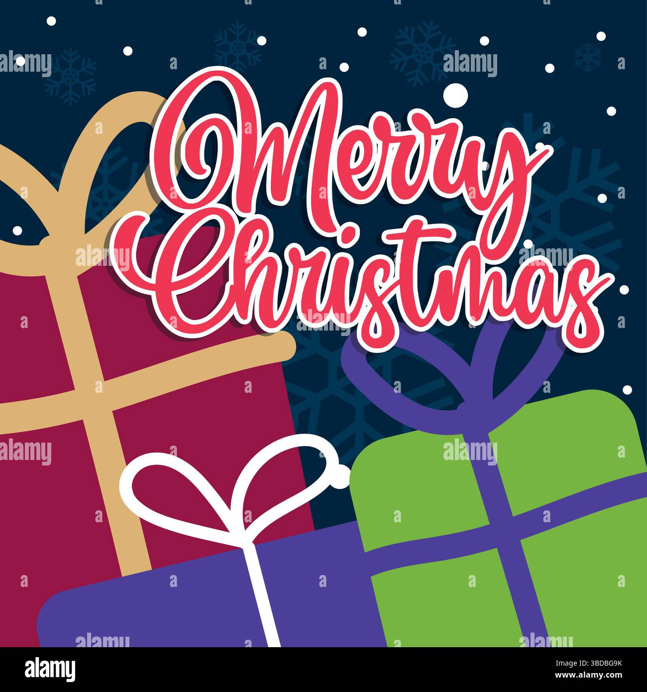 Gifts text Stock Vector Images - Alamy