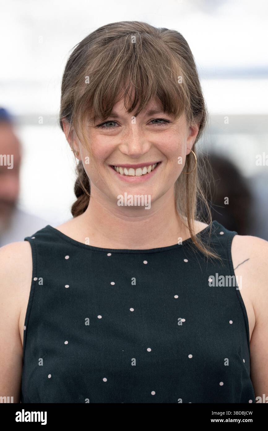 Cannes, France. 23rd May, 2025. Suzanne Aubert poses during the Ange ...