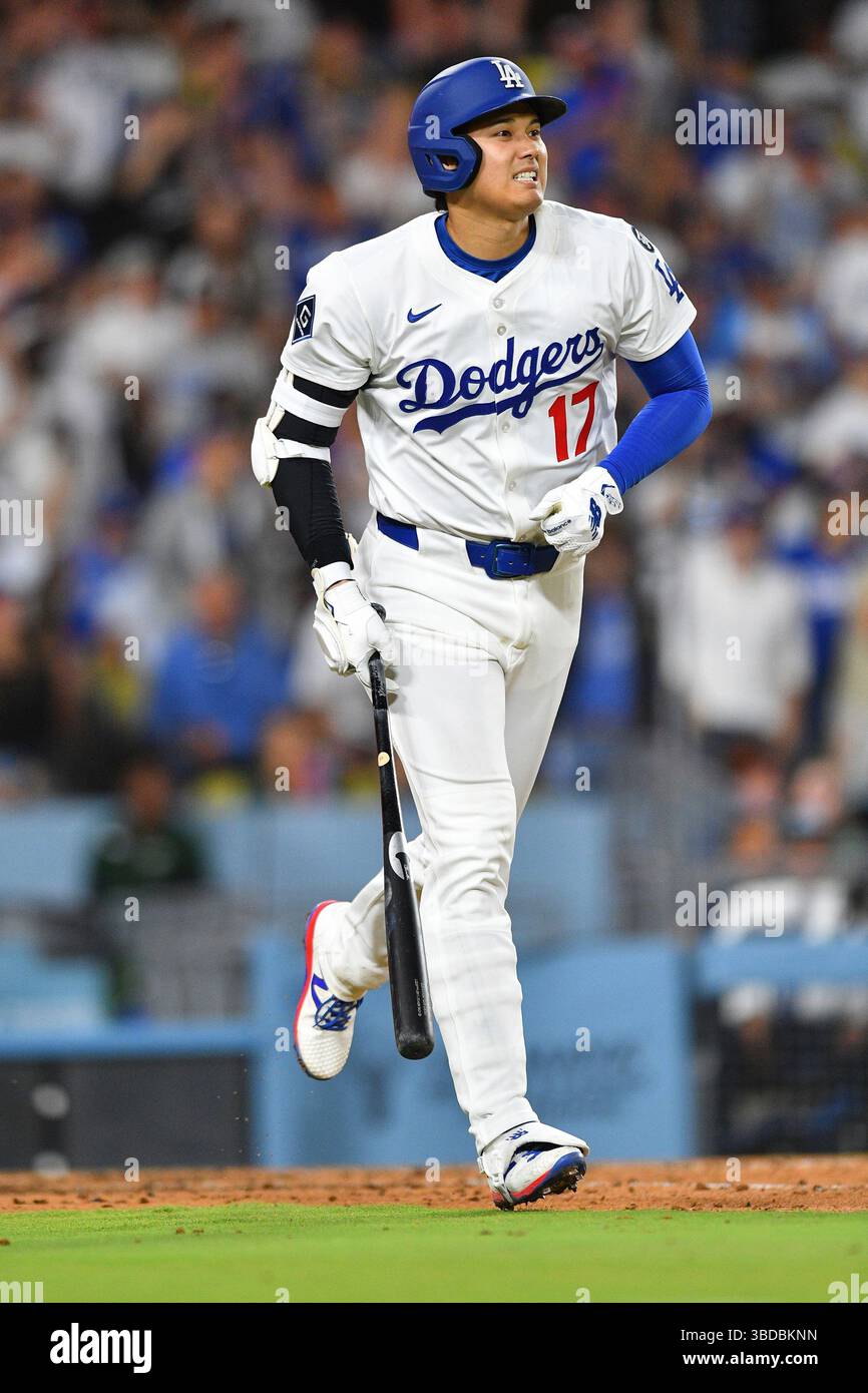 LOS ANGELES, CA - MAY 21: Los Angeles Dodgers designated hitter Shohei ...