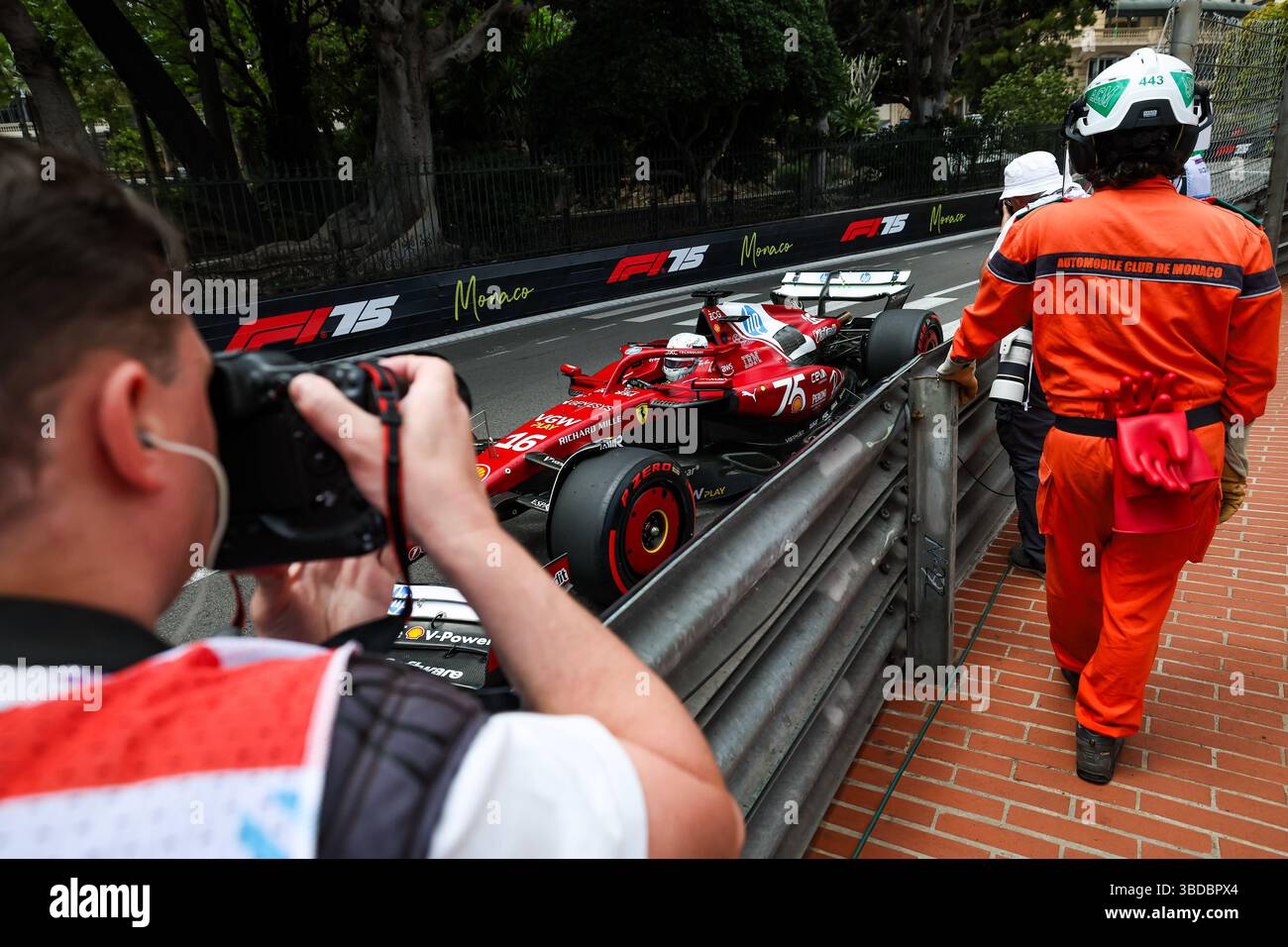Monte-Carlo, Monaco. 23rd May, 2025. #16 Charles Leclerc (MCO, Scuderia ...