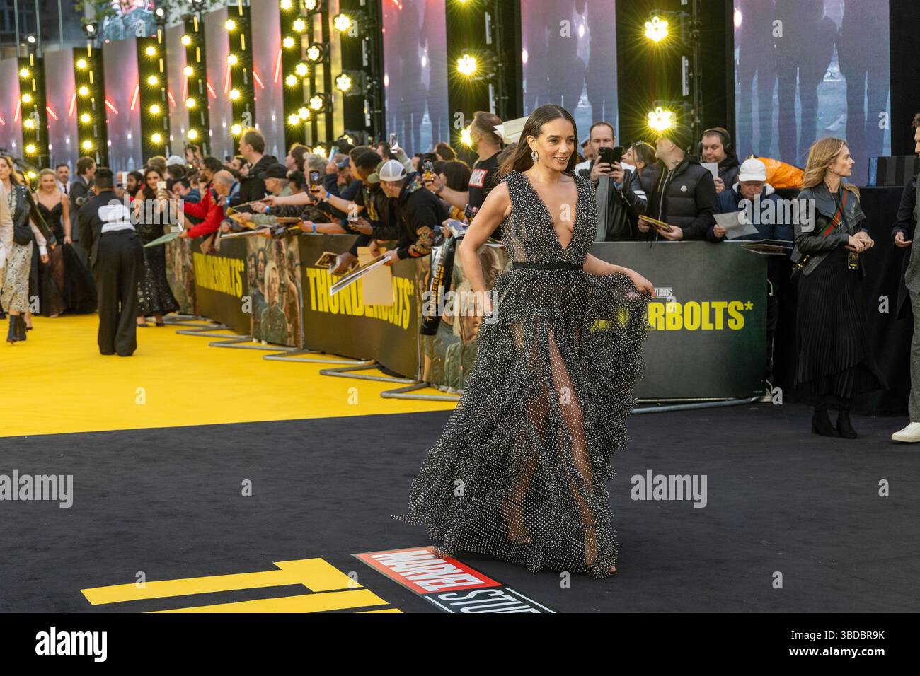 Cast and Guests attend the Thunderbolts European Premiere Featuring ...