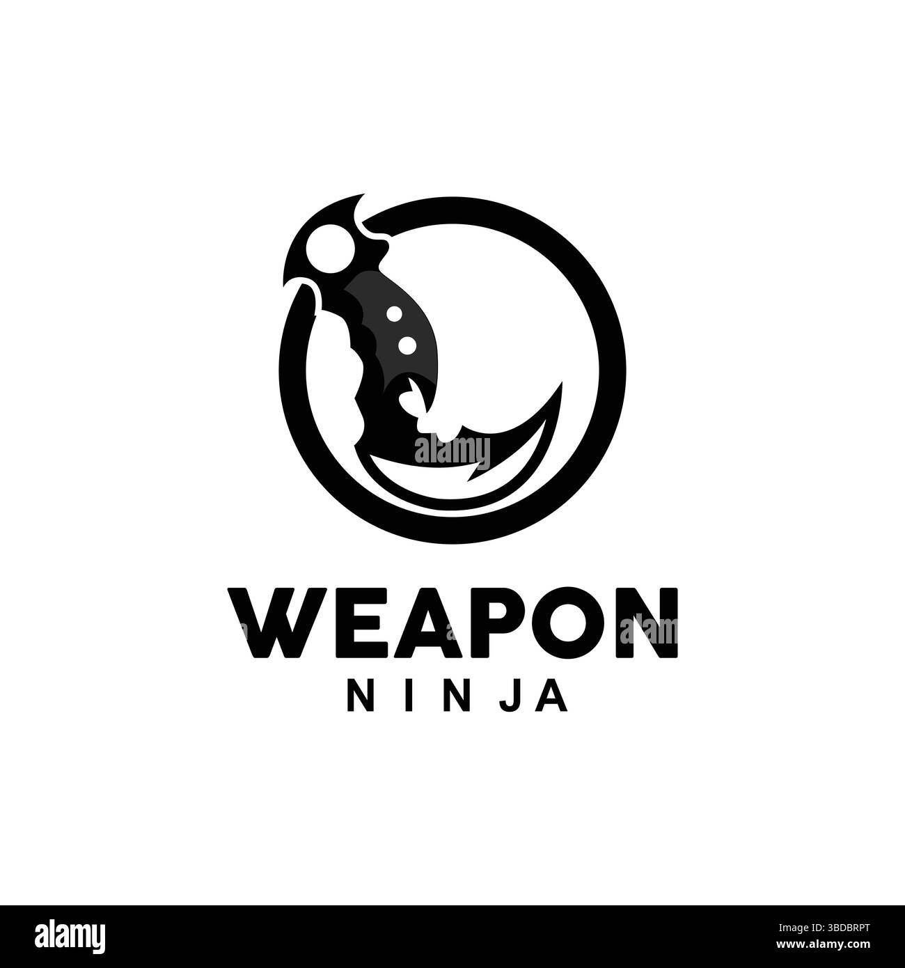Weapon Logo, Traditional Weapon Karambit Vector, Ninja Fighting Tool ...