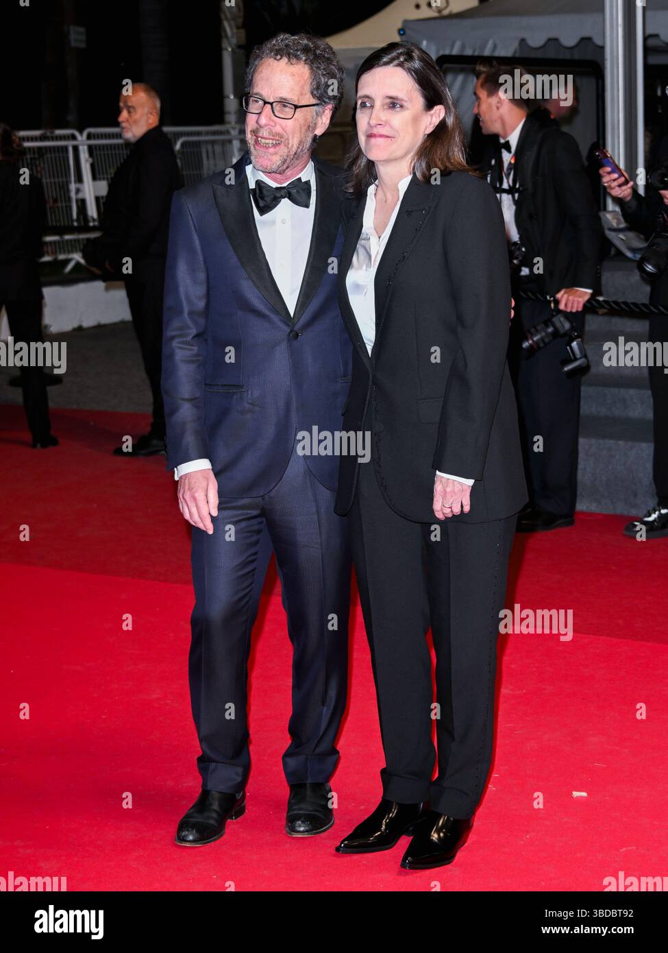 Cannes, France. 24th May, 2025. Evening 11 - Red Carpet of the Film Honey Don't Pictured Ethan ...