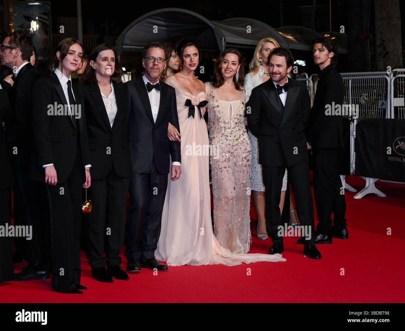 Cannes, France. 24th May, 2025. Evening 11 - Red Carpet of the Film Honey Don't Pictured Talia ...