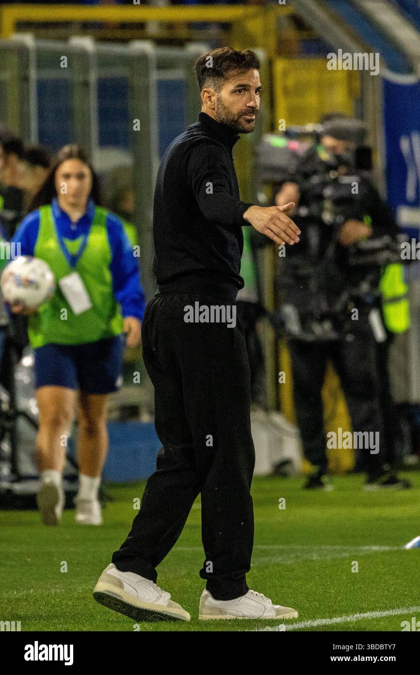 Cesc Fabregas head coach Como during serie A match Como 1907 vs FC ...